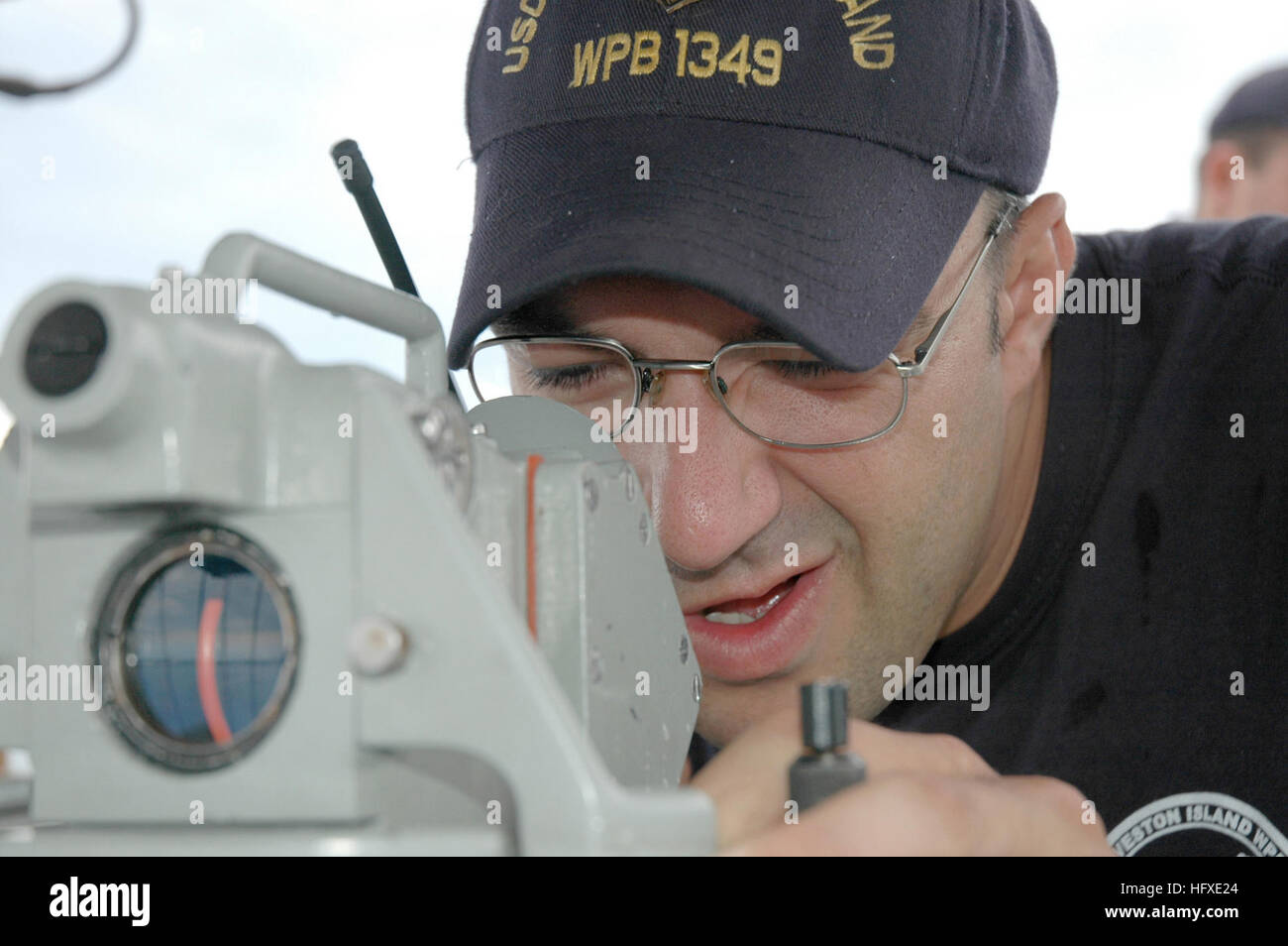 Us navy radio officer hi-res stock photography and images - Alamy