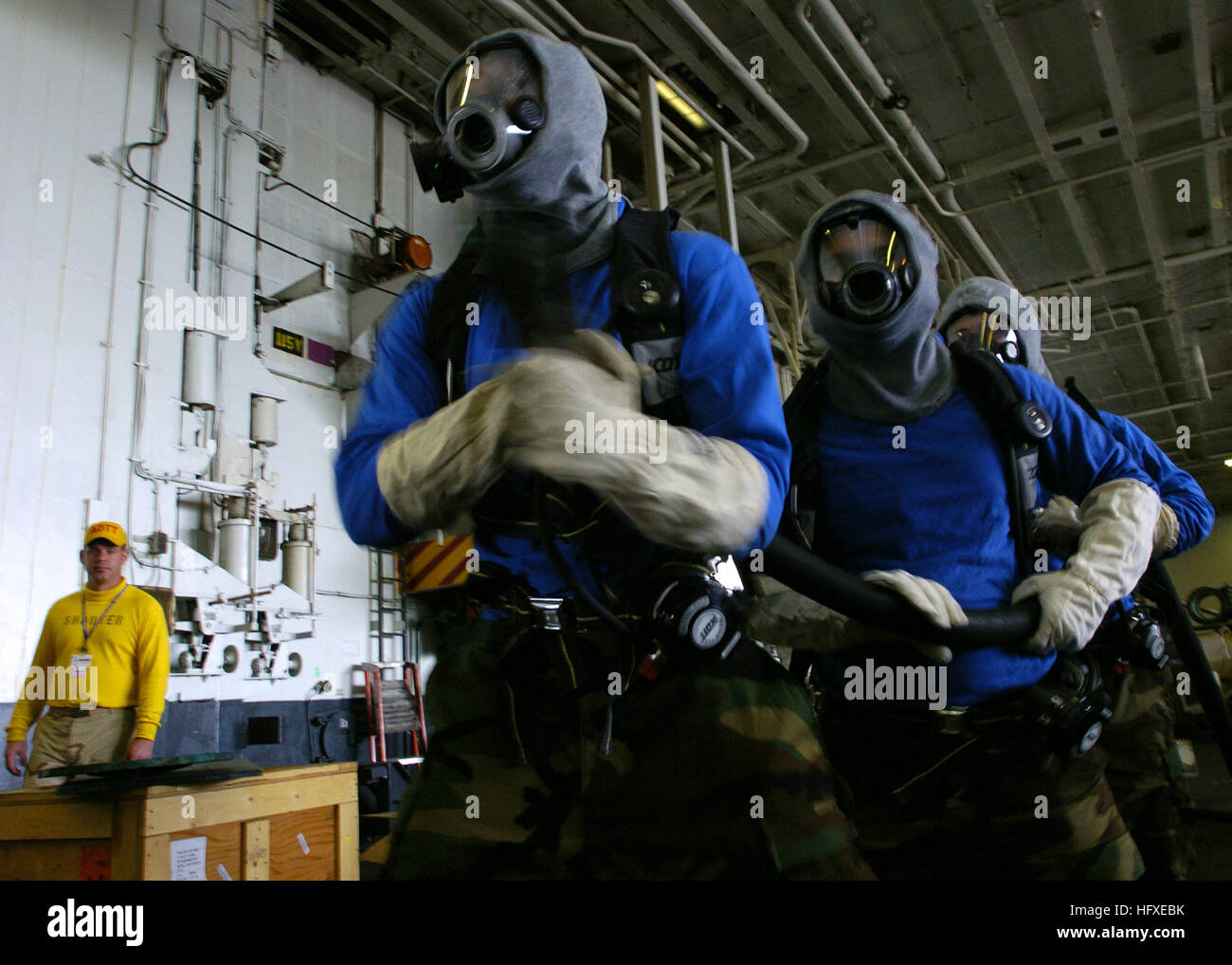 Personnel aboard uss enterprise hi-res stock photography and images - Alamy