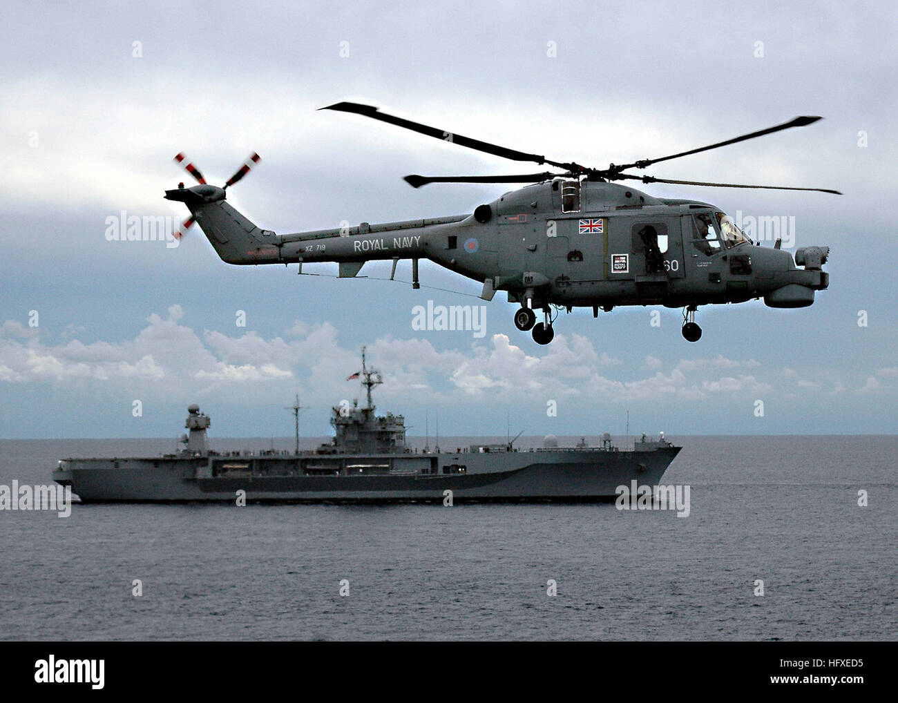 United states sixth fleet flagship hi-res stock photography and images ...