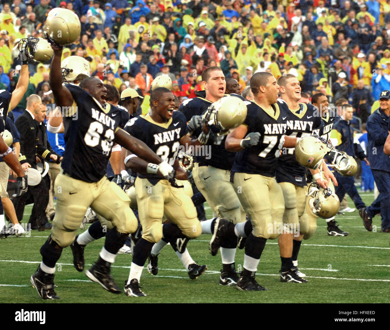 051008-N-9693M-022 Annapolis, Md. (Oct. 8, 2005) - Members of the U.S ...