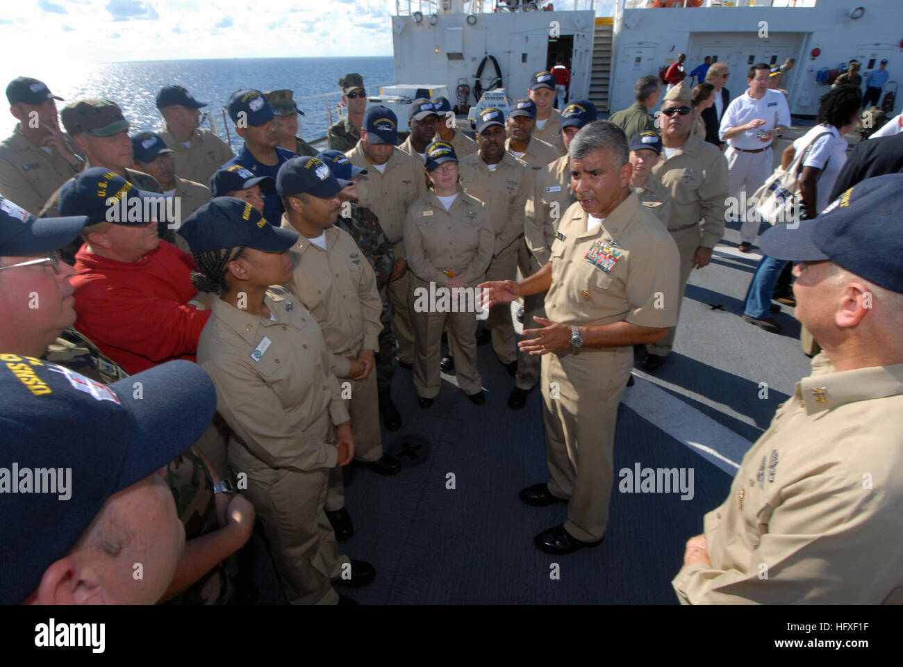 071012-N-8704K-097 ATLANTIC (Oct. 12, 2007) - Master Chief Petty ...