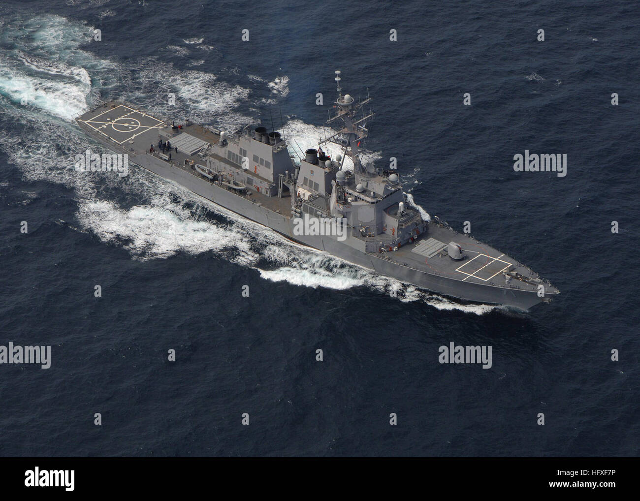 051024-N-4374S-010 Atlantic Ocean (Oct. 24, 2005) - The guided missile ...