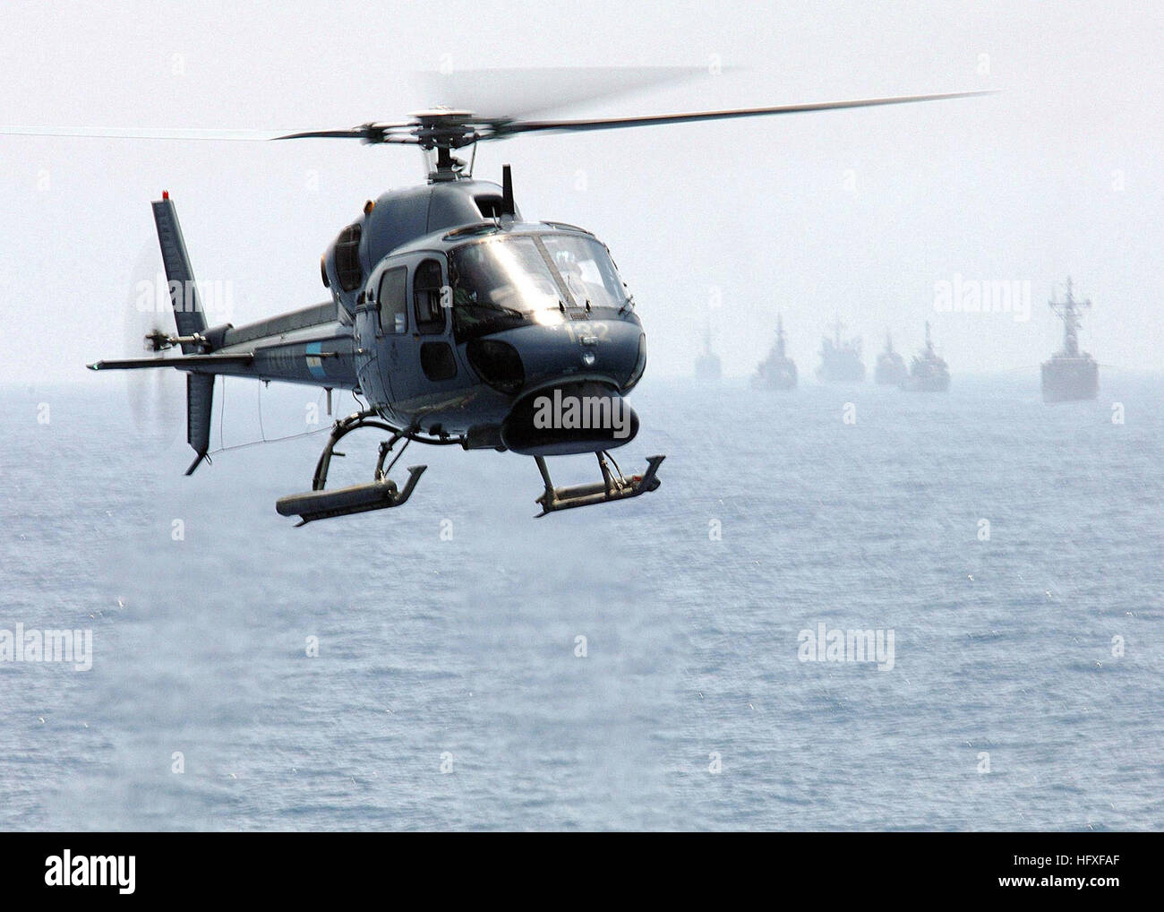 Atlantic Ocean (October 26, 2005) - An Argentinean AS-555 Fennec ...