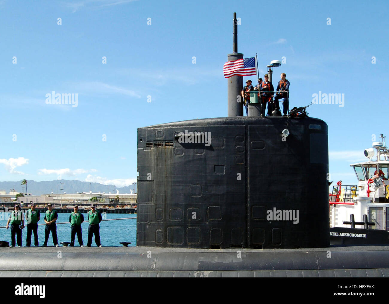 Los angeles class fast attack submarine uss charlotte ssn 766 hi-res ...