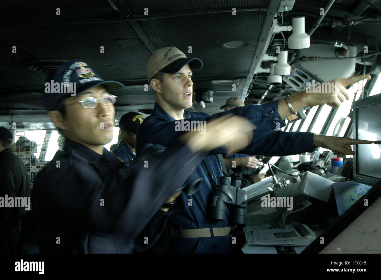 USS Kitty Hawk (CV 63) and JMSDF personnel conduct ANNUALEX 2005 ...