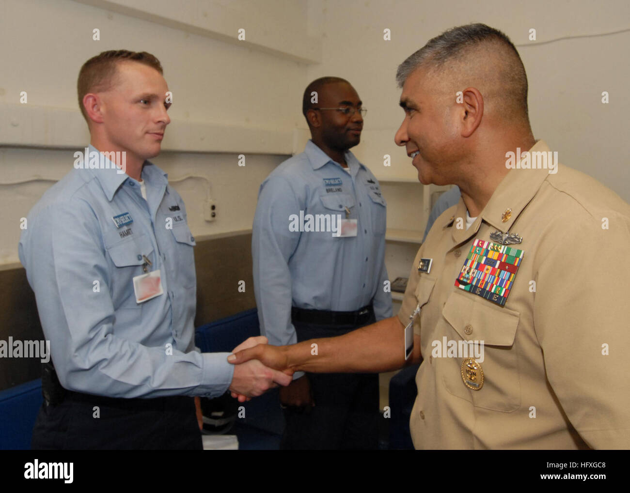 Chief petty officer cpo selectee hi-res stock photography and images ...