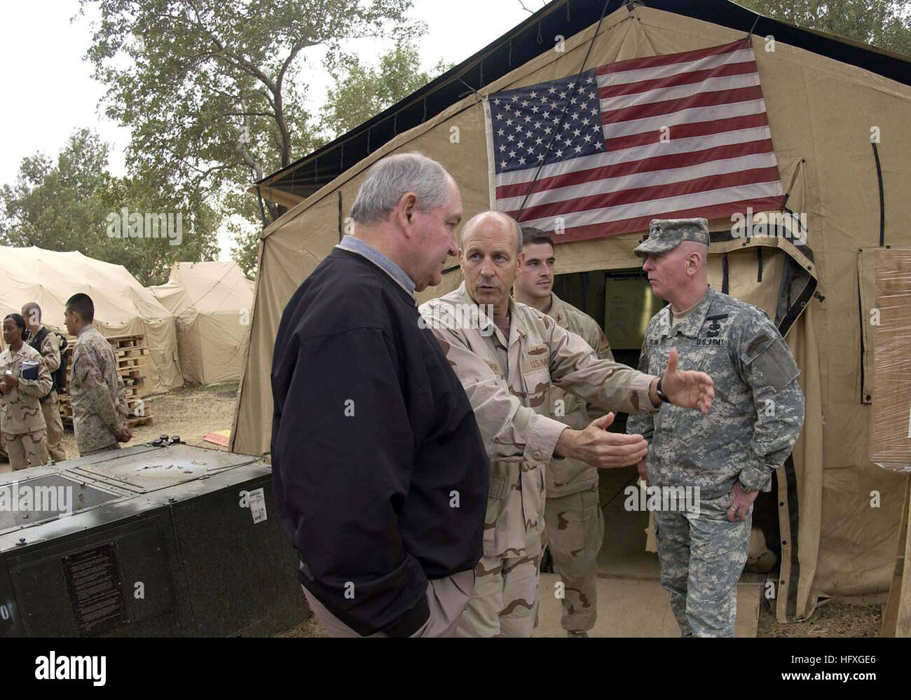 051124-F-9927R-005 Muzaffarabad, Pakistan (Nov. 24, 2005) - Commander ...