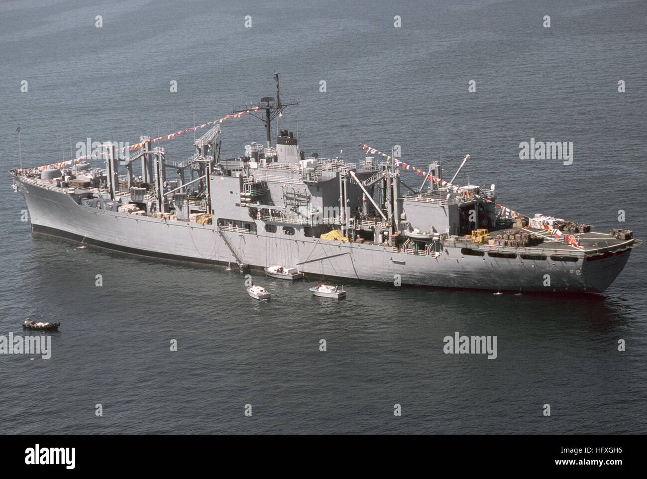 Combat store ship hi-res stock photography and images - Alamy