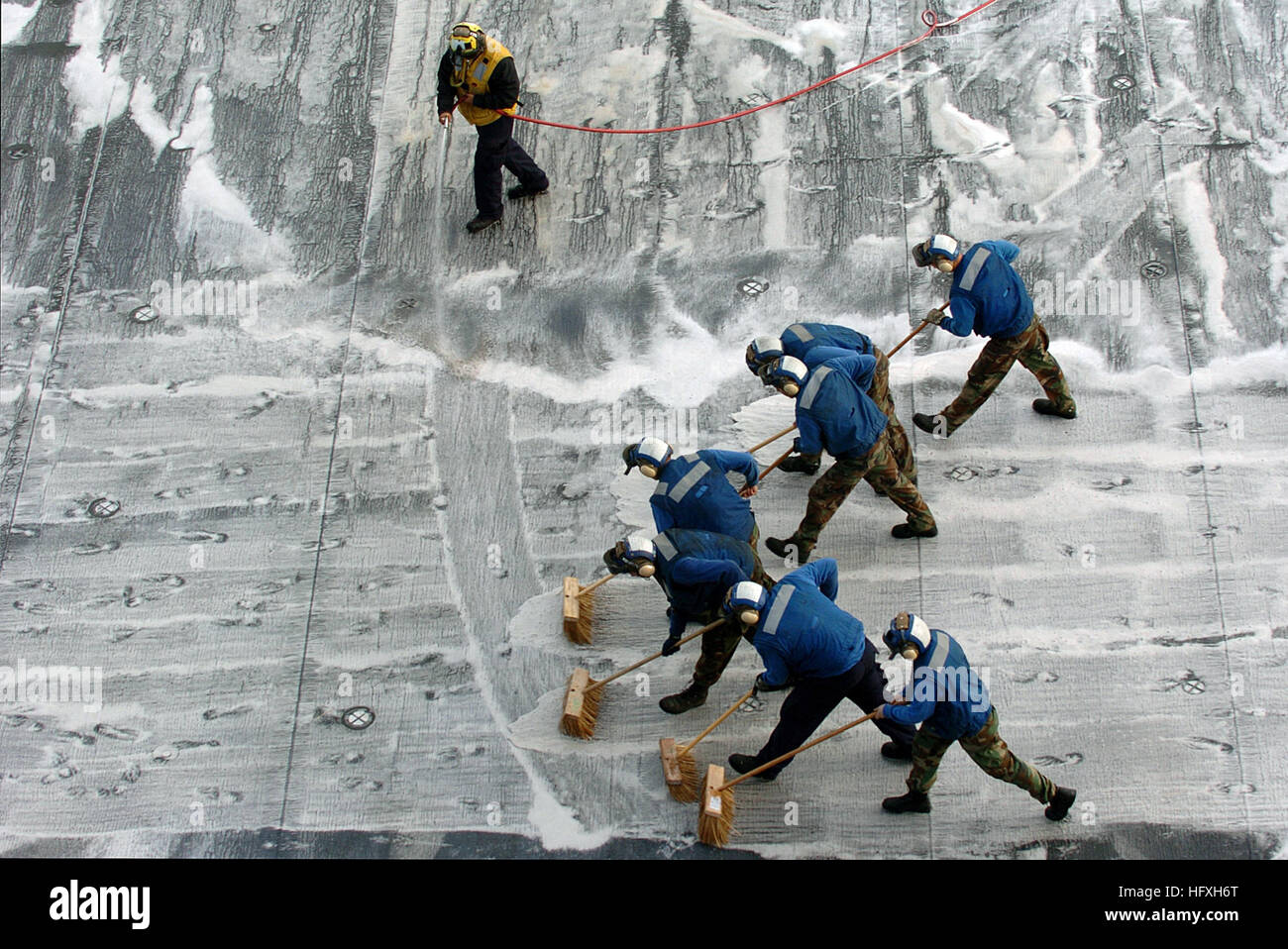 Scrub decks of ship hi-res stock photography and images - Alamy