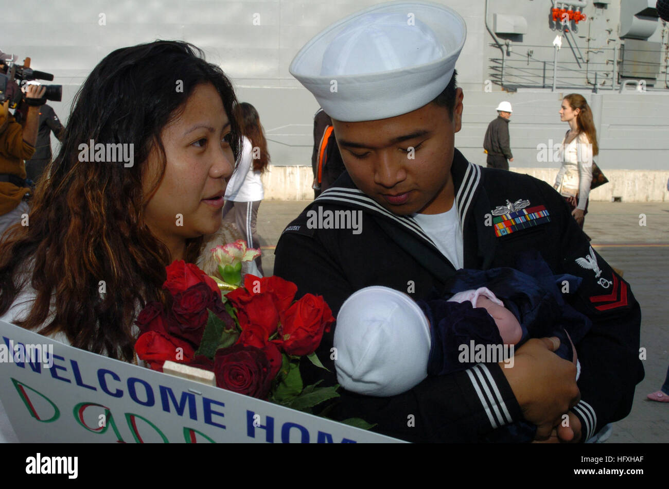 After a five‑month deployment aboard the frigate USS McClusky (FFG‑41 ...