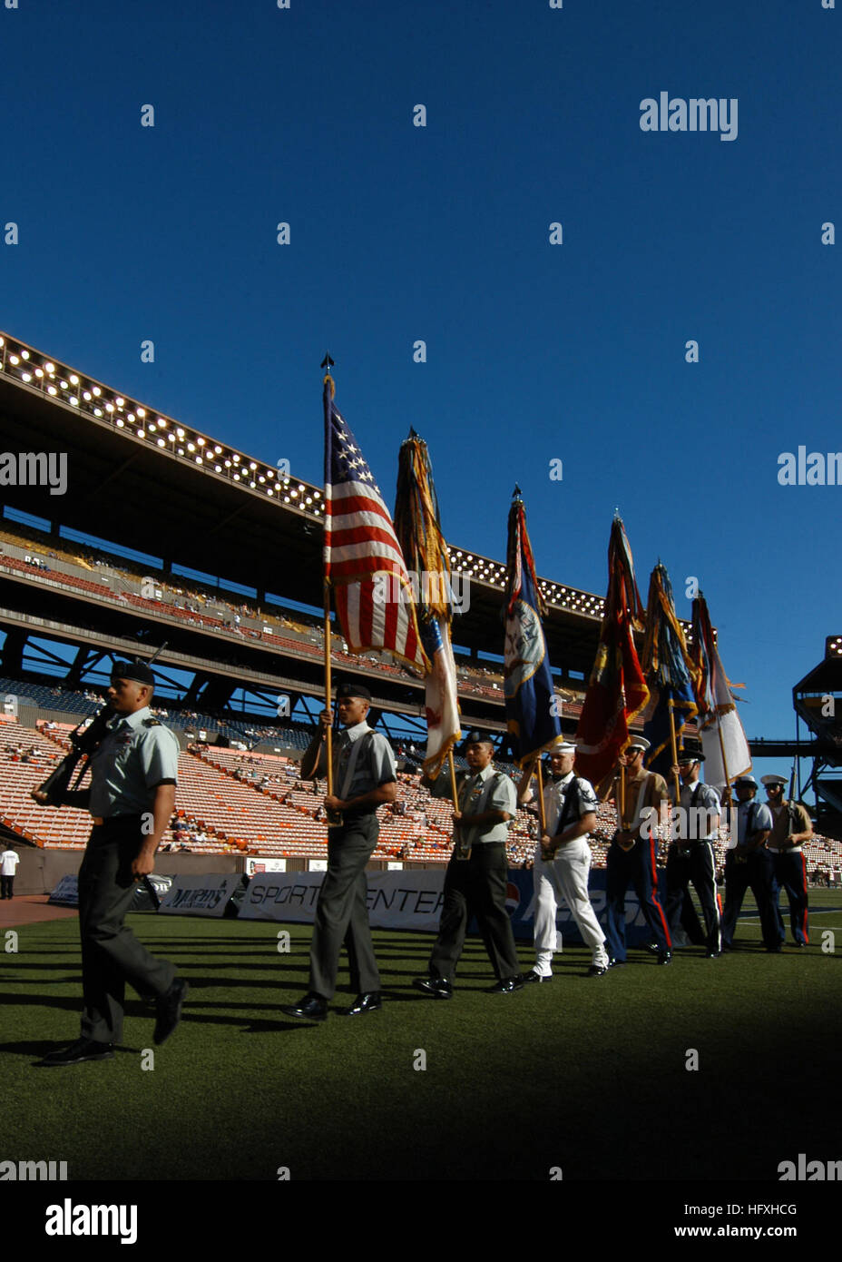 Us joint service color guard hi-res stock photography and images - Alamy