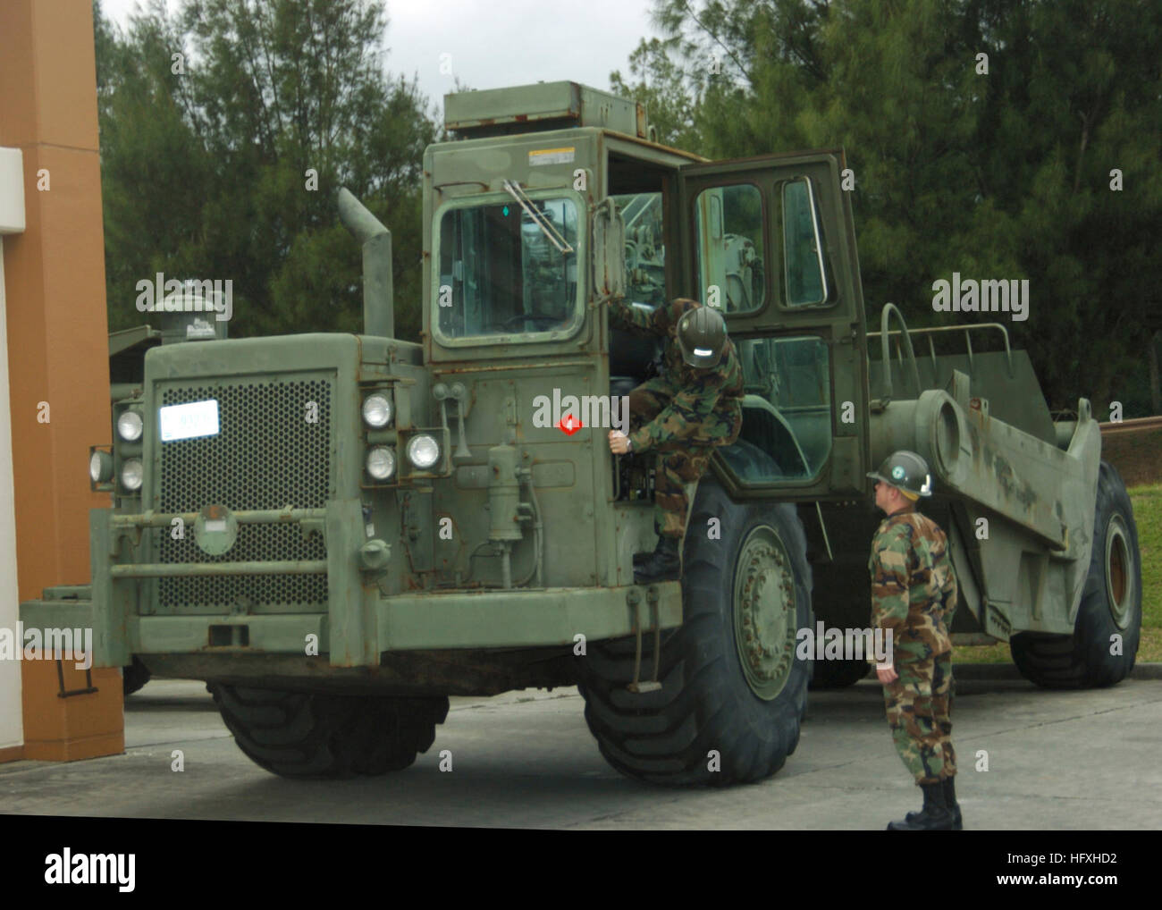 Naval mobile construction battalion four nmcb 4 hi-res stock ...