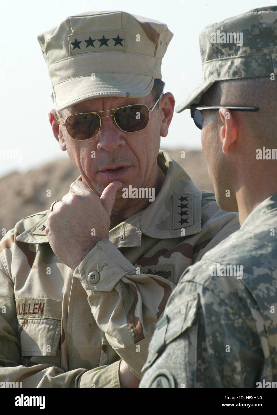 Kuwait, January 4, 2006-Adm. Michael G. Mullen, Chief of Naval ...