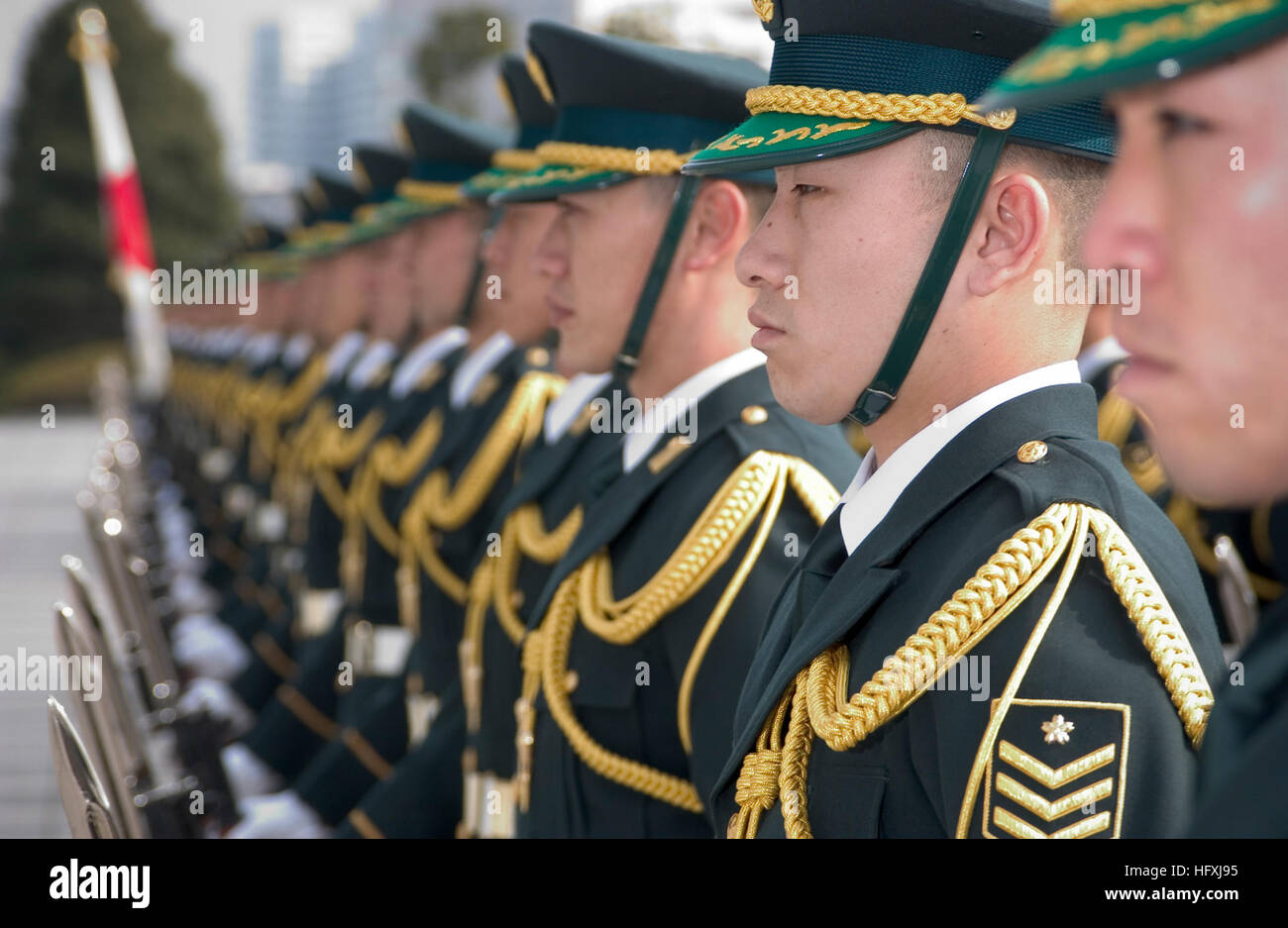060116-N-9851B-002 Tokyo, Japan (Jan. 16, 2006) - Members of Japan's ...