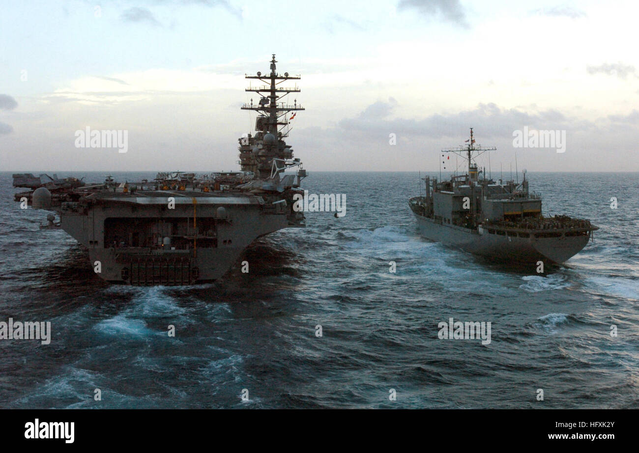 060205-N-7130B-246 South China Sea (Feb. 5, 2006) – The Nimitz-class ...