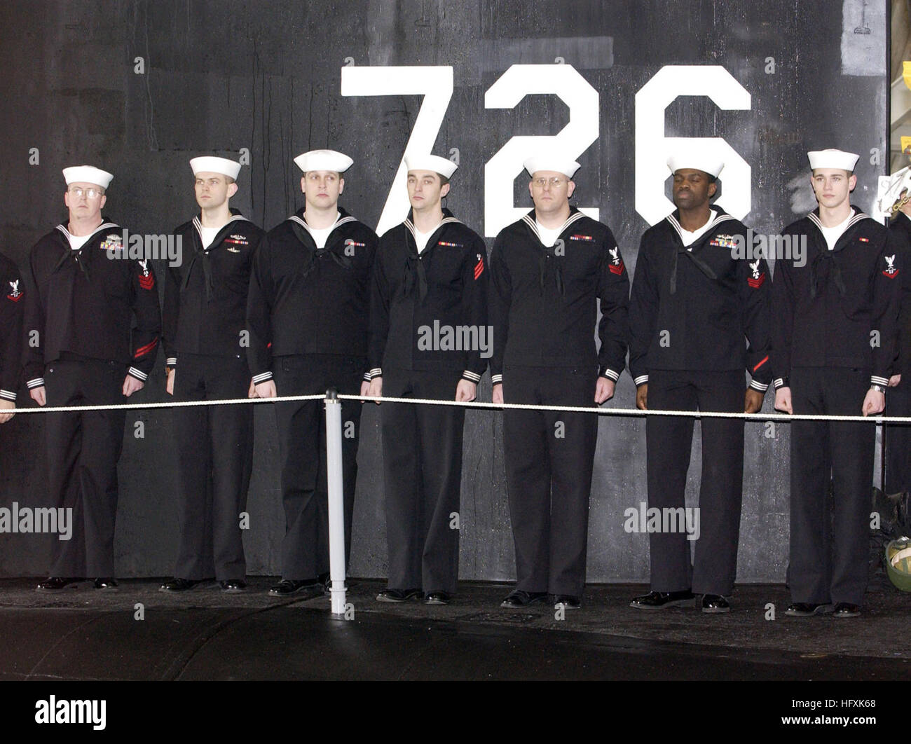 060207-N-1325N-008 Bangor, Wash. (Feb. 7, 2006) Ð Sailors assigned to ...