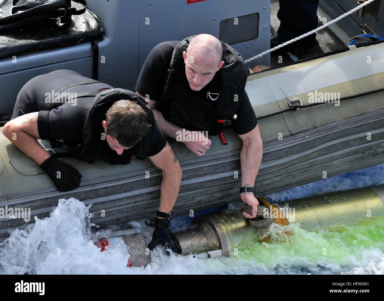 Mk 46 recoverable exercise torpedo rextorp hi-res stock photography and ...