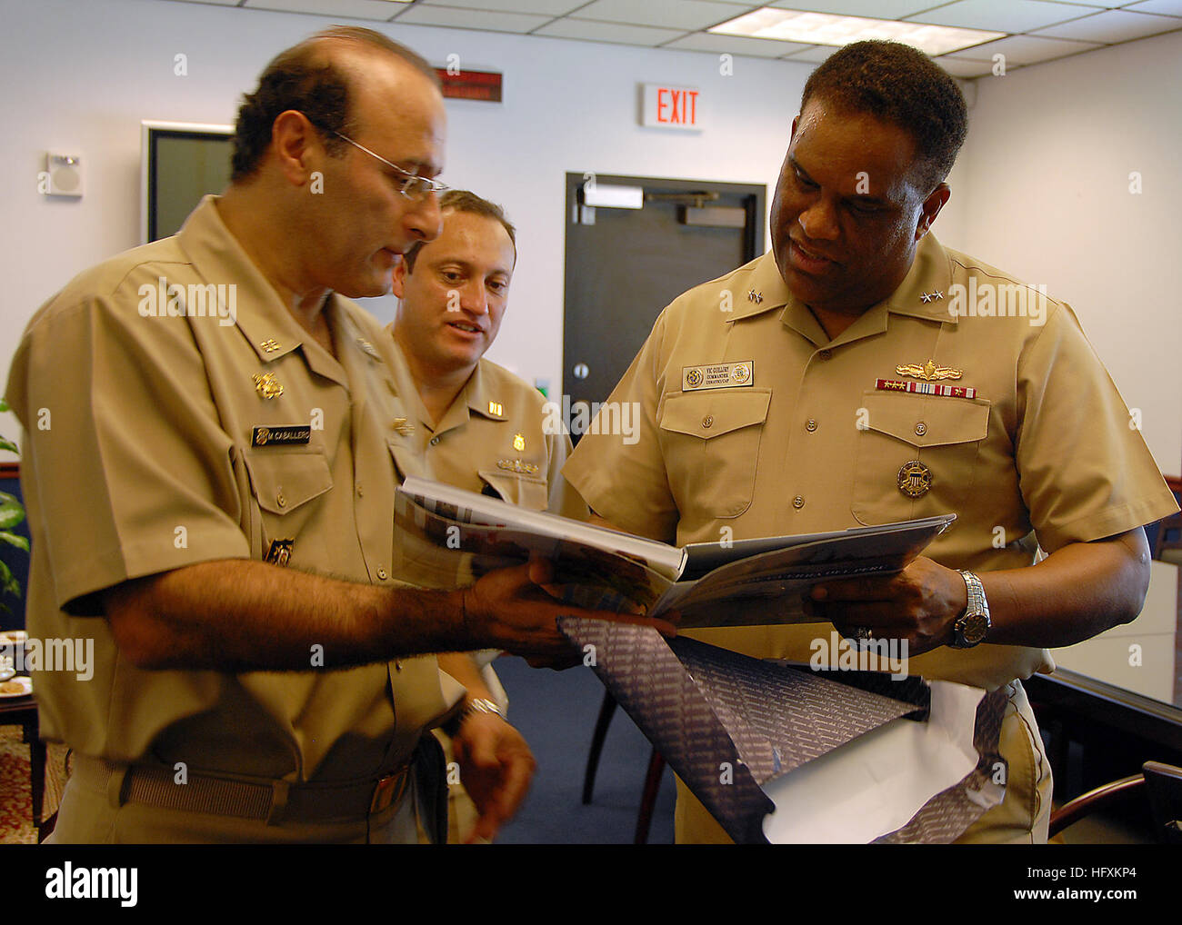 090623-N-2821G-034 MAYPORT, Fla. (June 23, 2009) Peruvian Navy Rear Adm ...