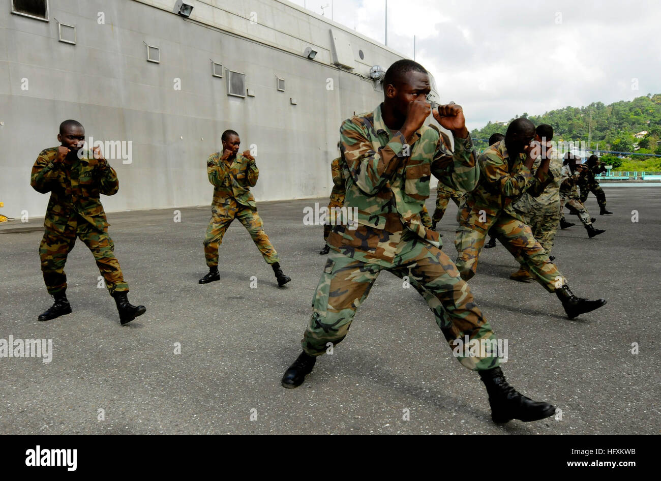 Jamaica defense force coast guard hi-res stock photography and images ...