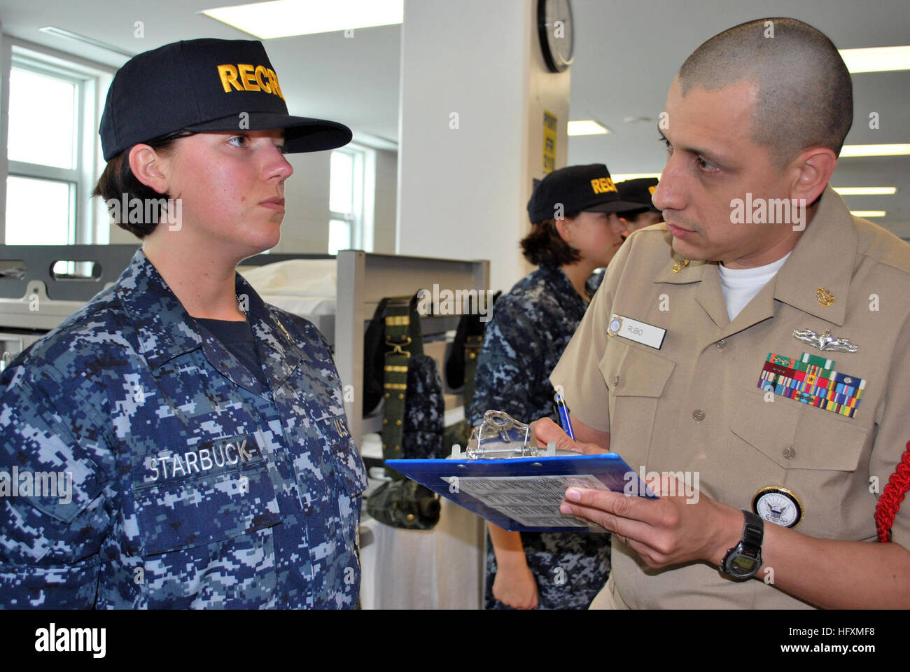 U s navy released recruit training command hi-res stock photography and ...