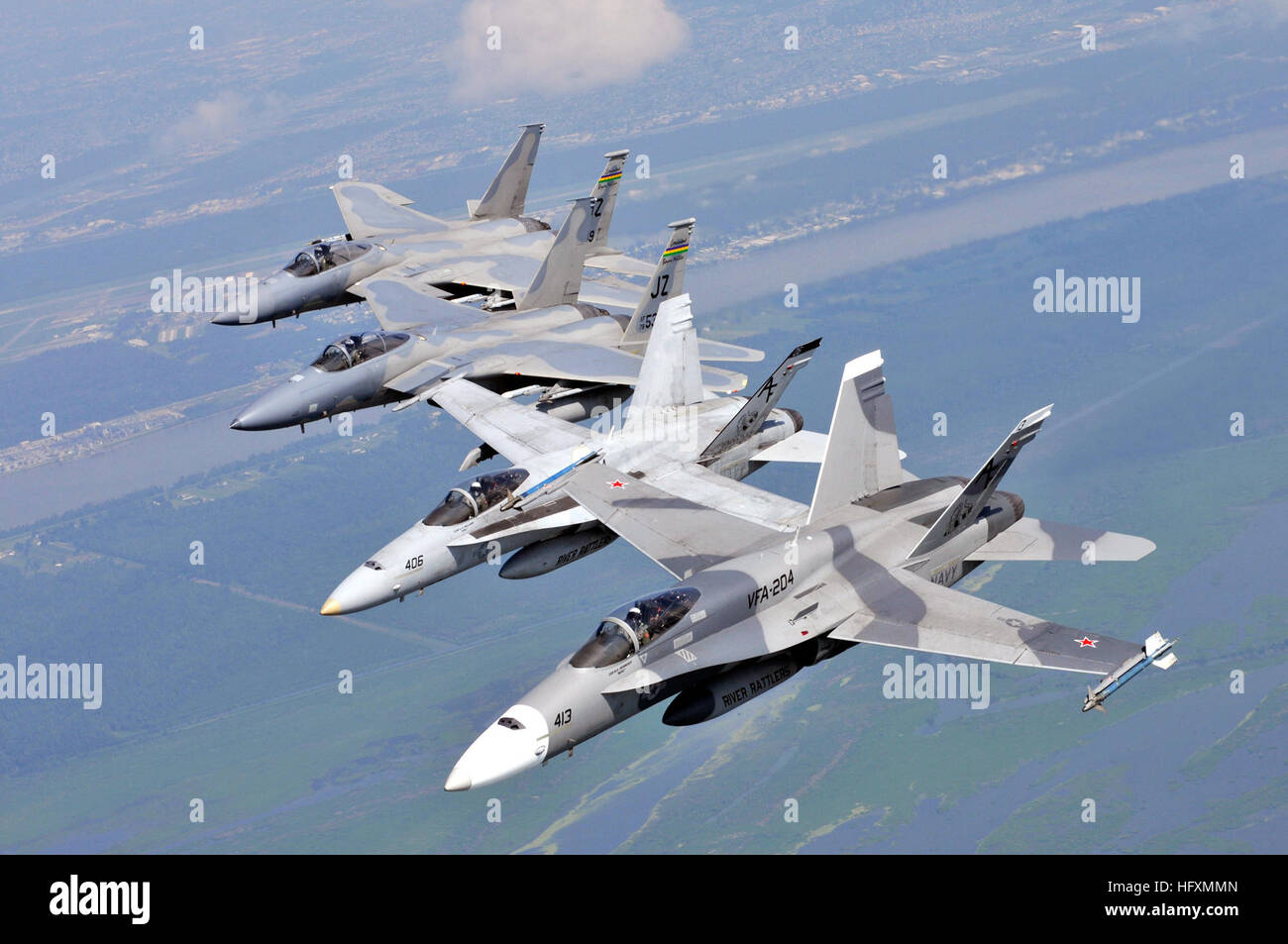 Louisiana air national guard 159th fighter wing hi-res stock ...