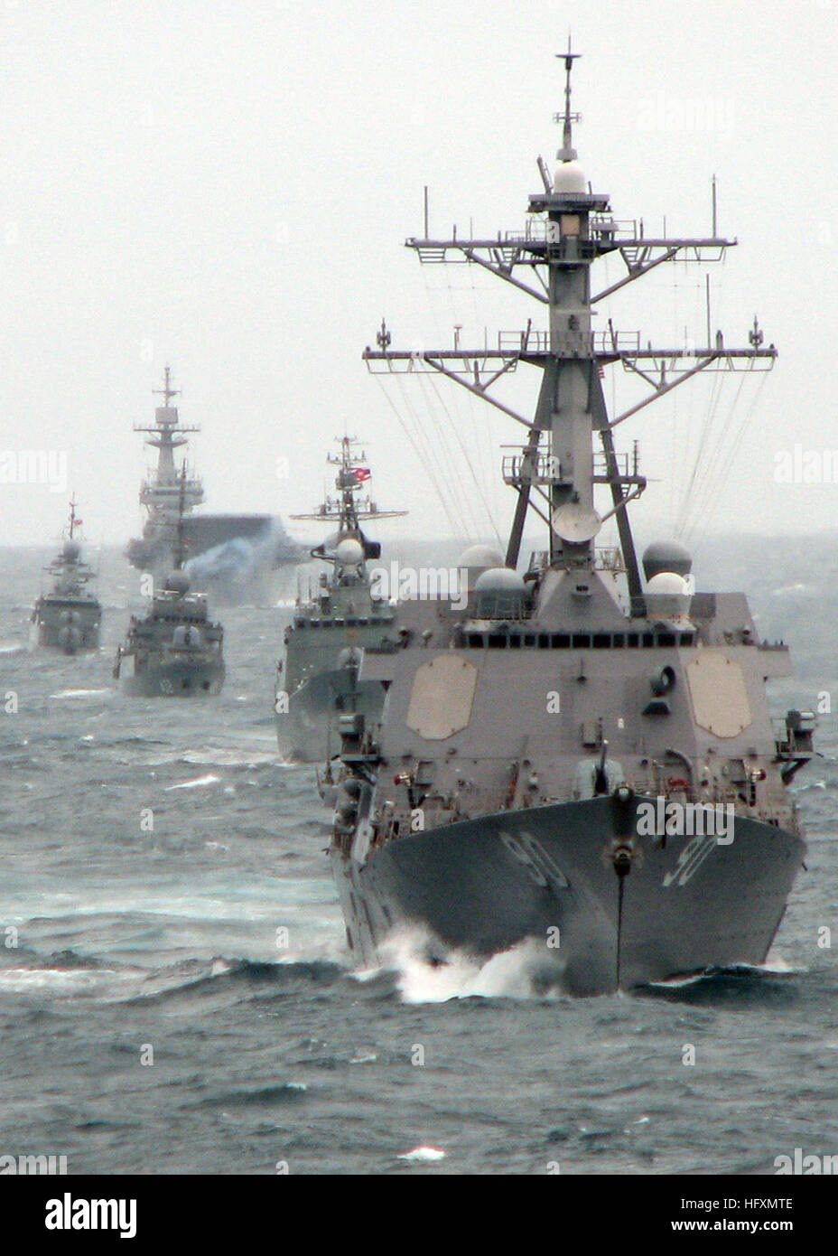 Royal thai navy ships including htms naresuan ffg 421 hi-res stock ...