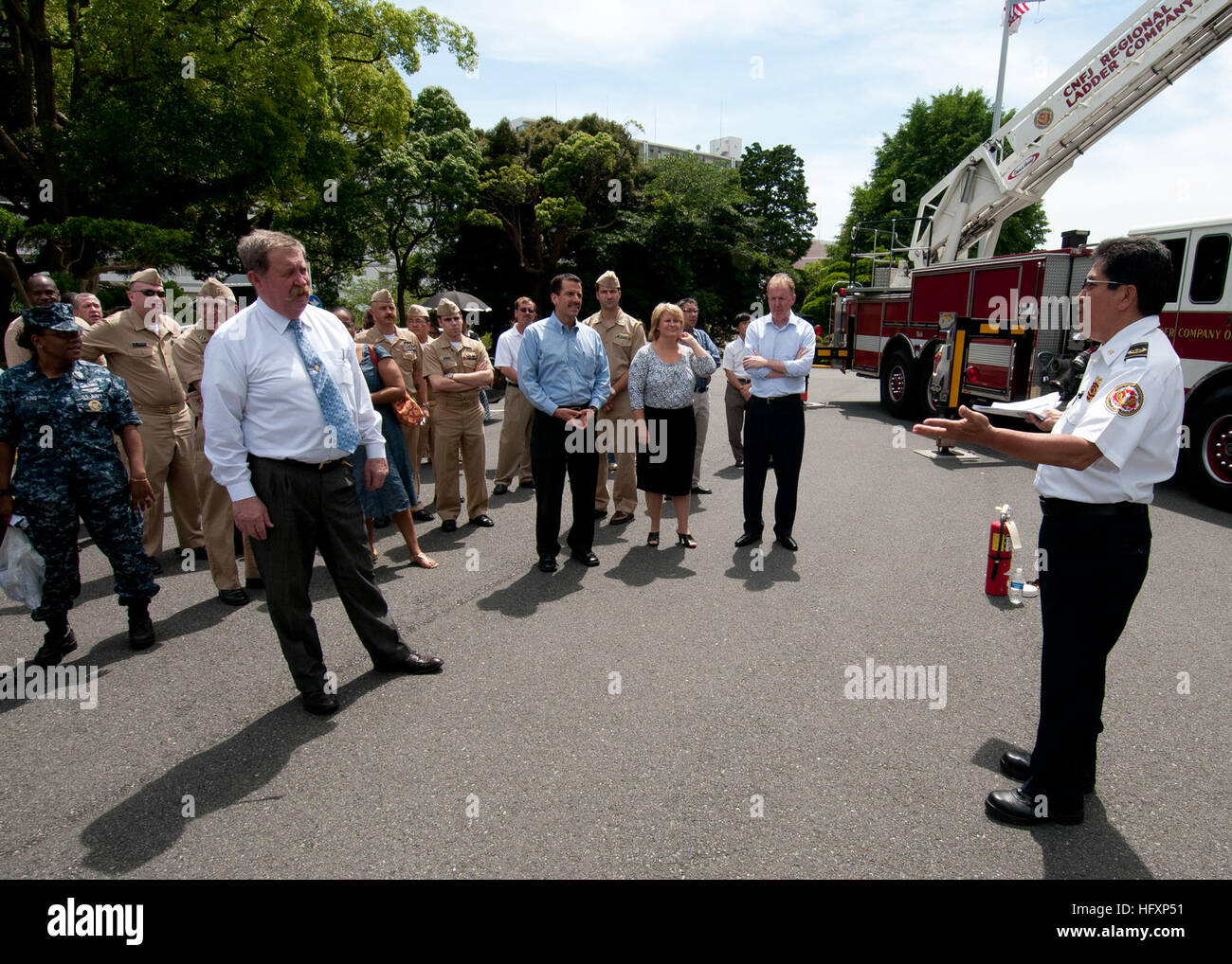 110624-N-AG621-009 YOKOSUKA, Japan (June 24, 2011) George Salcedo, asst ...