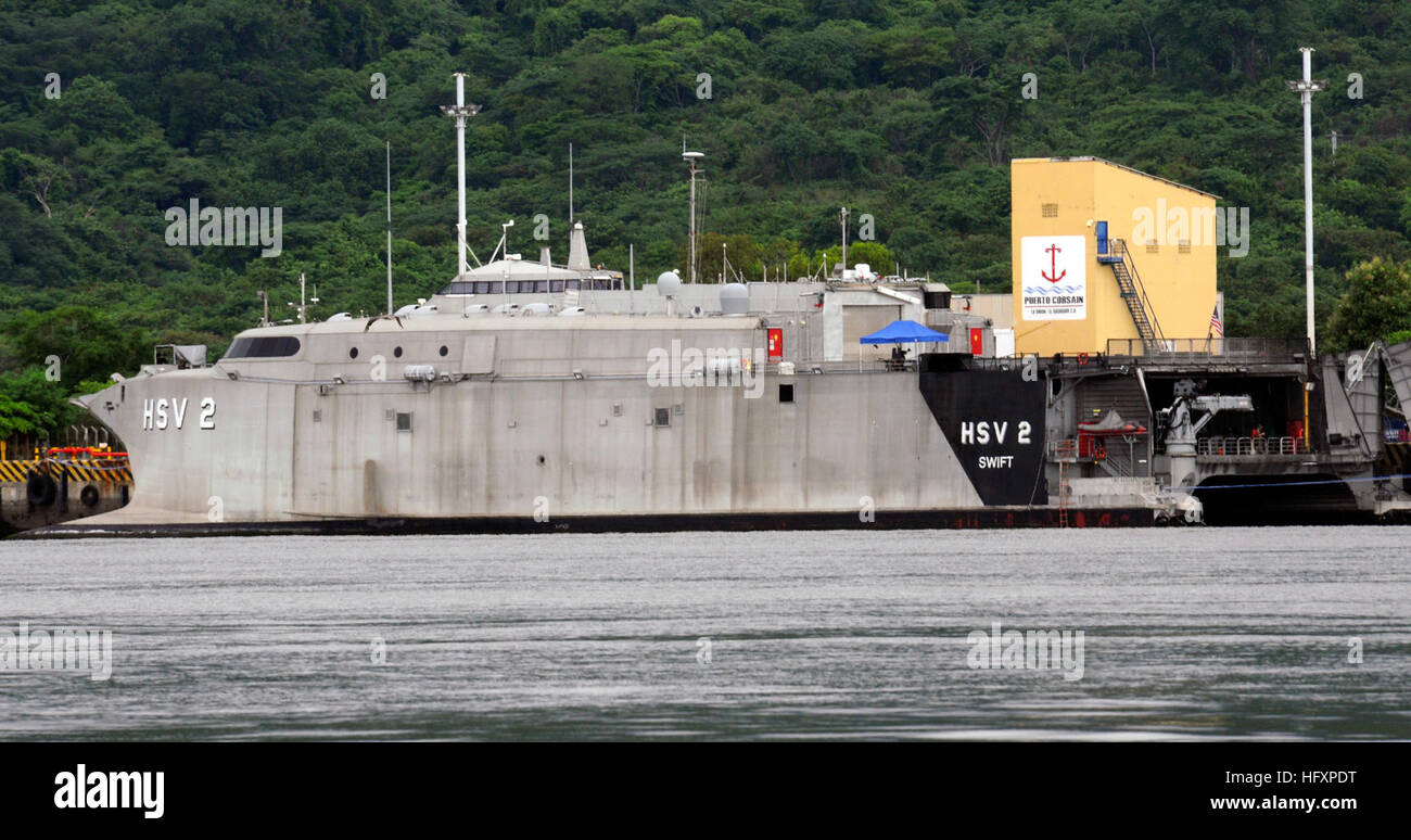 100629-N-9643W-184 LA UNION, El Salvador (June 29, 2010) High Speed ...