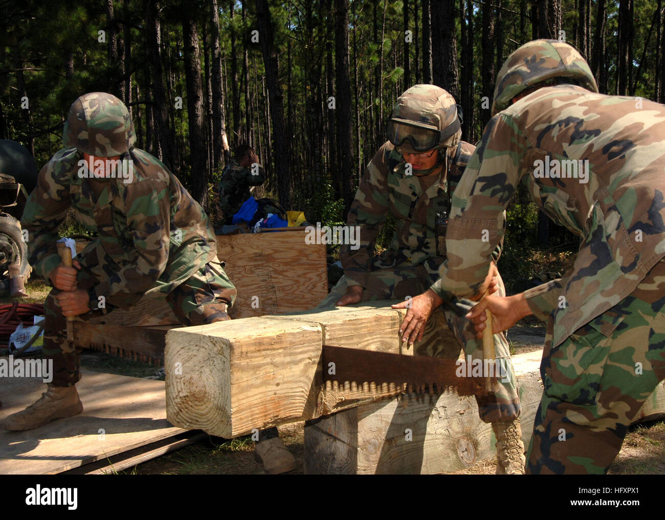 090824-N-8816D-118 CAMP SHELBY, Miss. (Aug. 24, 2009) Seabees assigned ...