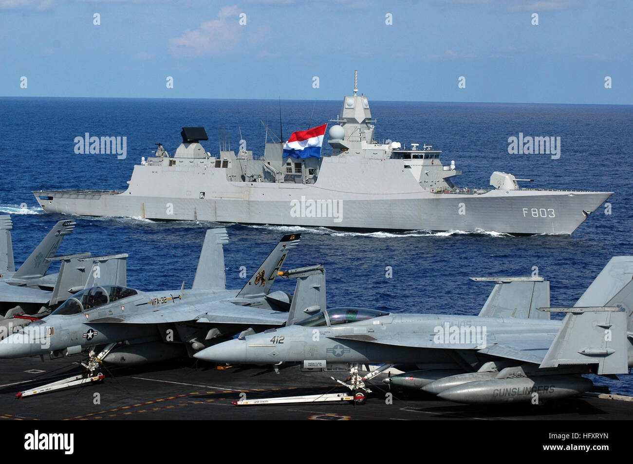 Hnlms tromp frigate royal netherlands hi-res stock photography and ...