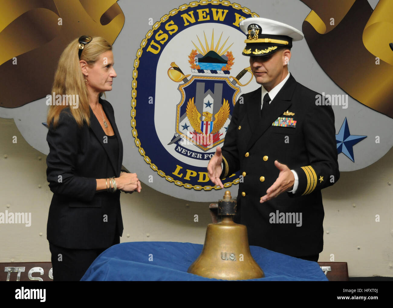 110909-N-PR310-004 NEW YORK (Sept. 9, 2011) Cmdr. William Herrmann ...