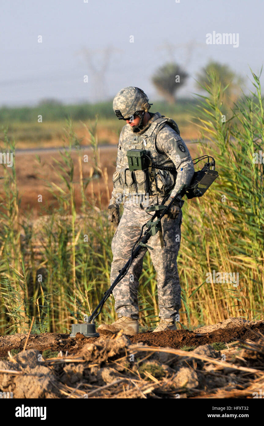 A U.S. Soldier from Alpha Troop, 2nd Platoon, 1st of the 150th Armored ...