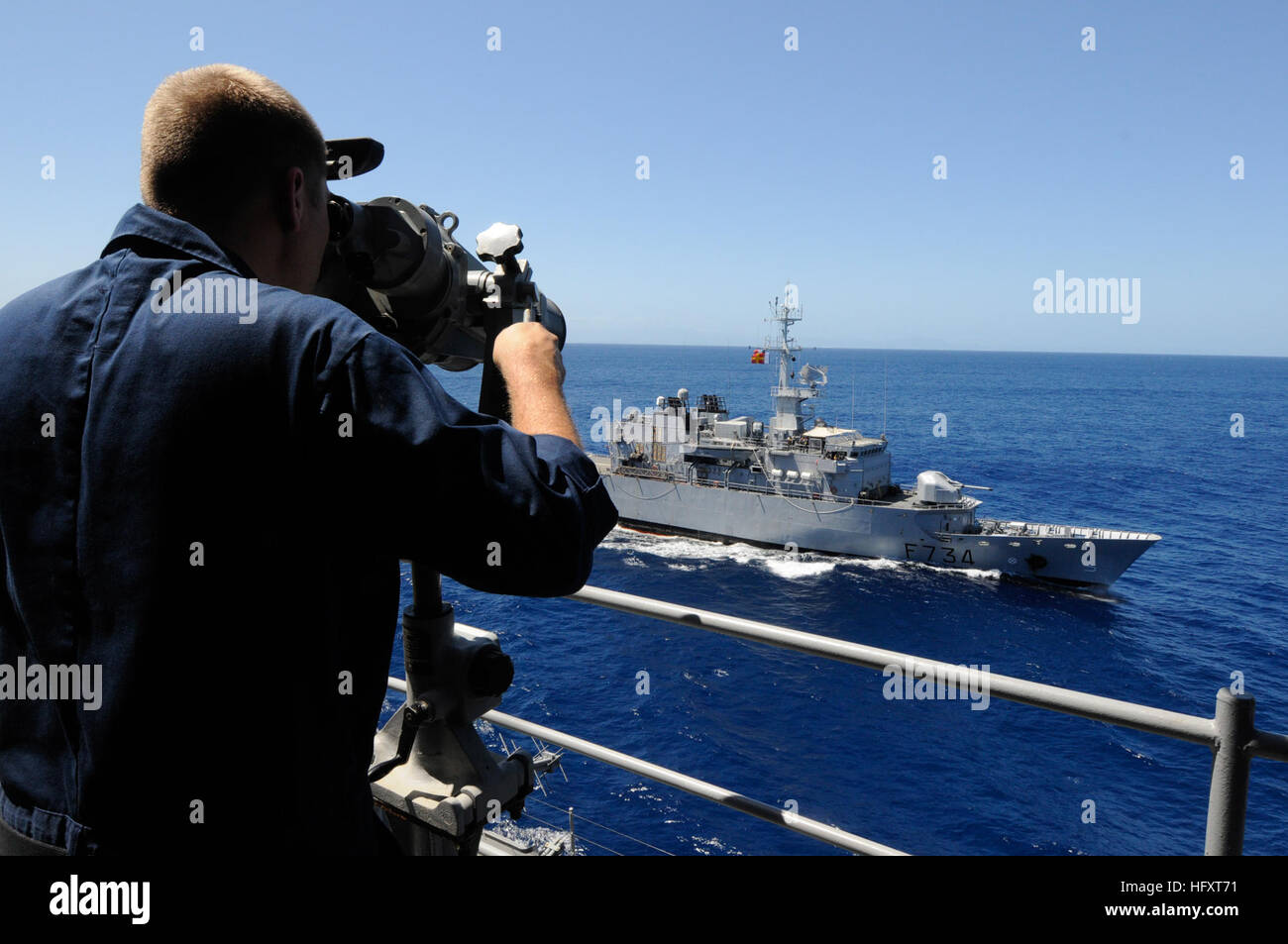 French frigate vendemiaire f734 hi-res stock photography and images - Alamy