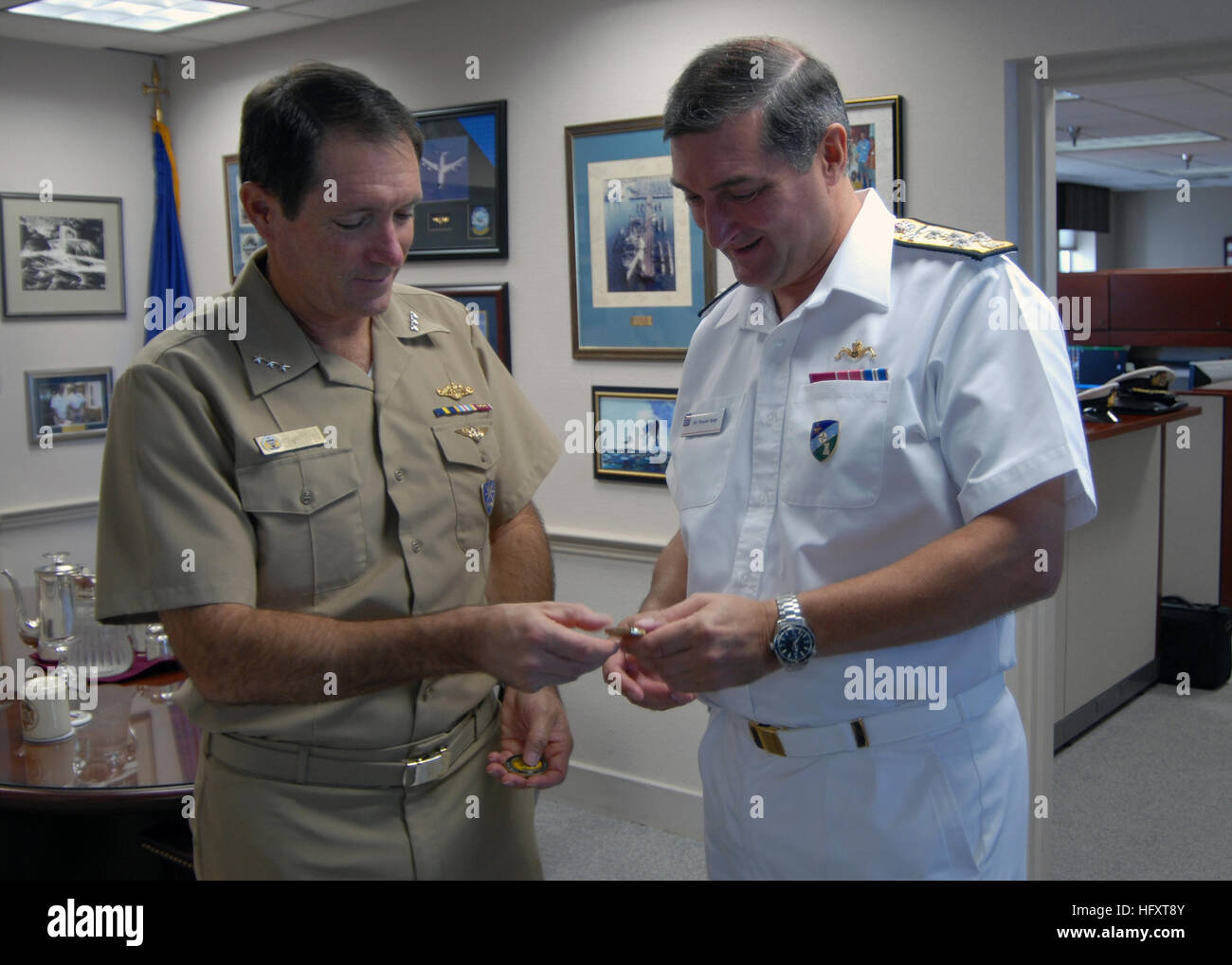 Commander allied maritime hi-res stock photography and images - Alamy