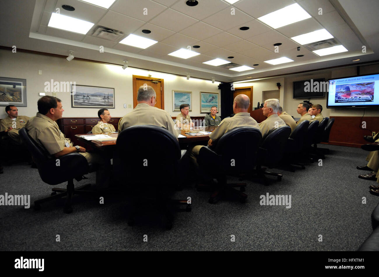 091007-N-2728S-016 CORPUS CHRISTI, Texas (Oct. 7, 2009) Vice Adm. Mark ...