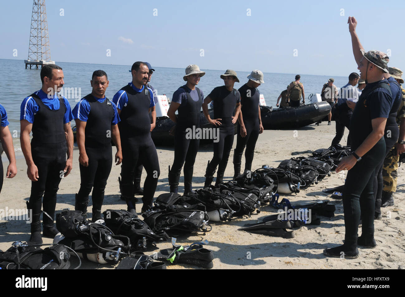 091011-N-0260R-059 ALEXANDRIA, Egypt (Oct. 11, 2009) Sailors from ...