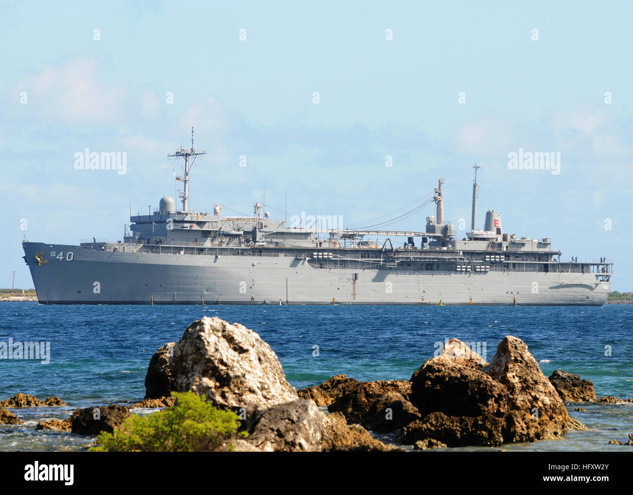 110302-N-EO277-001 APRA HARBOR, Guam (March 2, 2011) The submarine ...