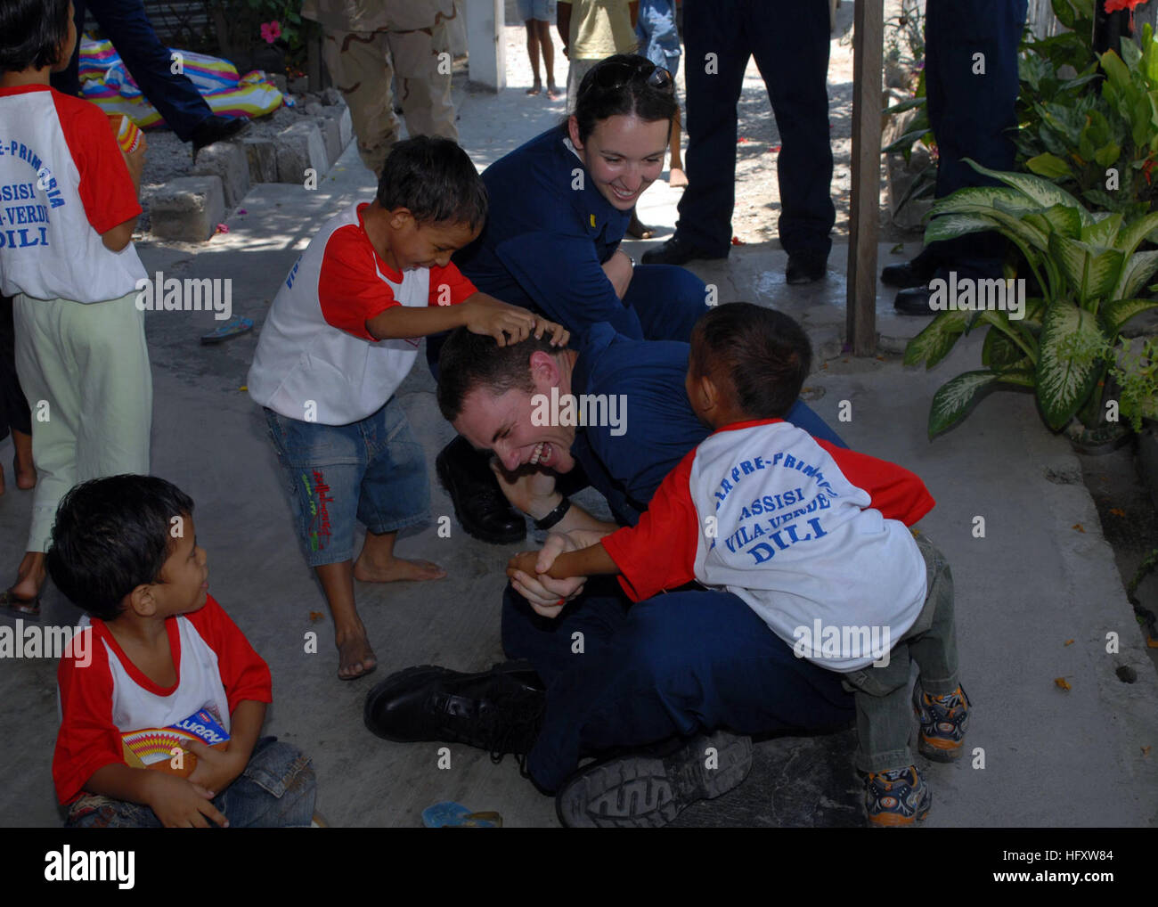 091017-N-7451A-004 DILI, Timor-Leste (Oct. 17, 2009) Ensign Shannon ...