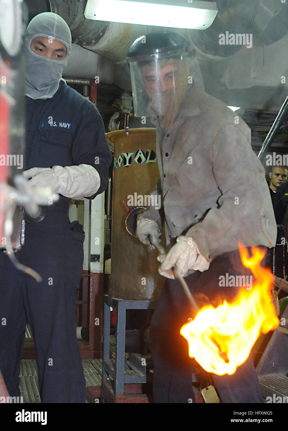 Machinist Mate Fireman assigned to amphibious assault ship USS Essex ...