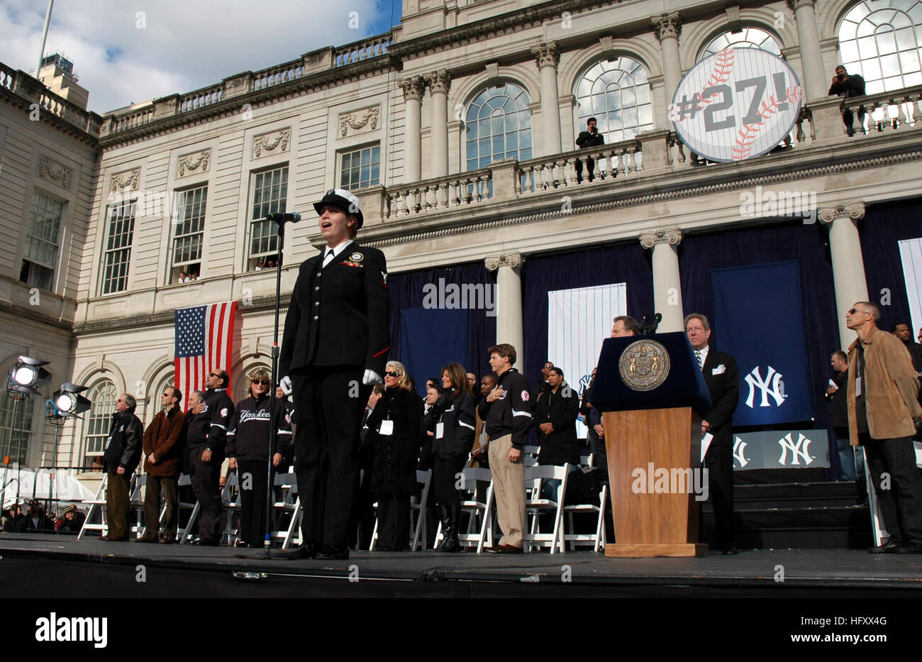 New york yankees parade hi-res stock photography and images - Alamy