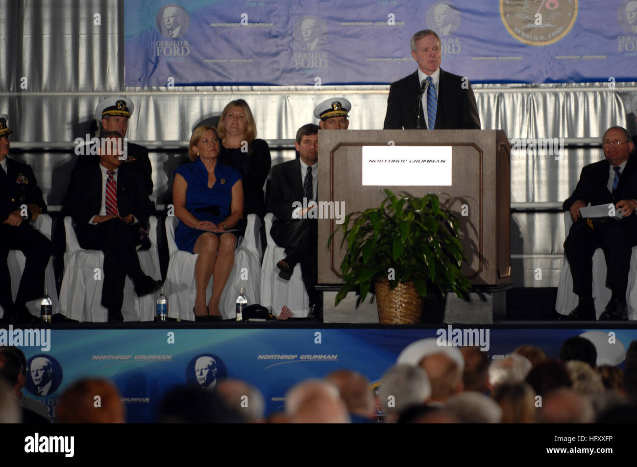 Keel laying ceremony aircraft hi-res stock photography and images - Alamy