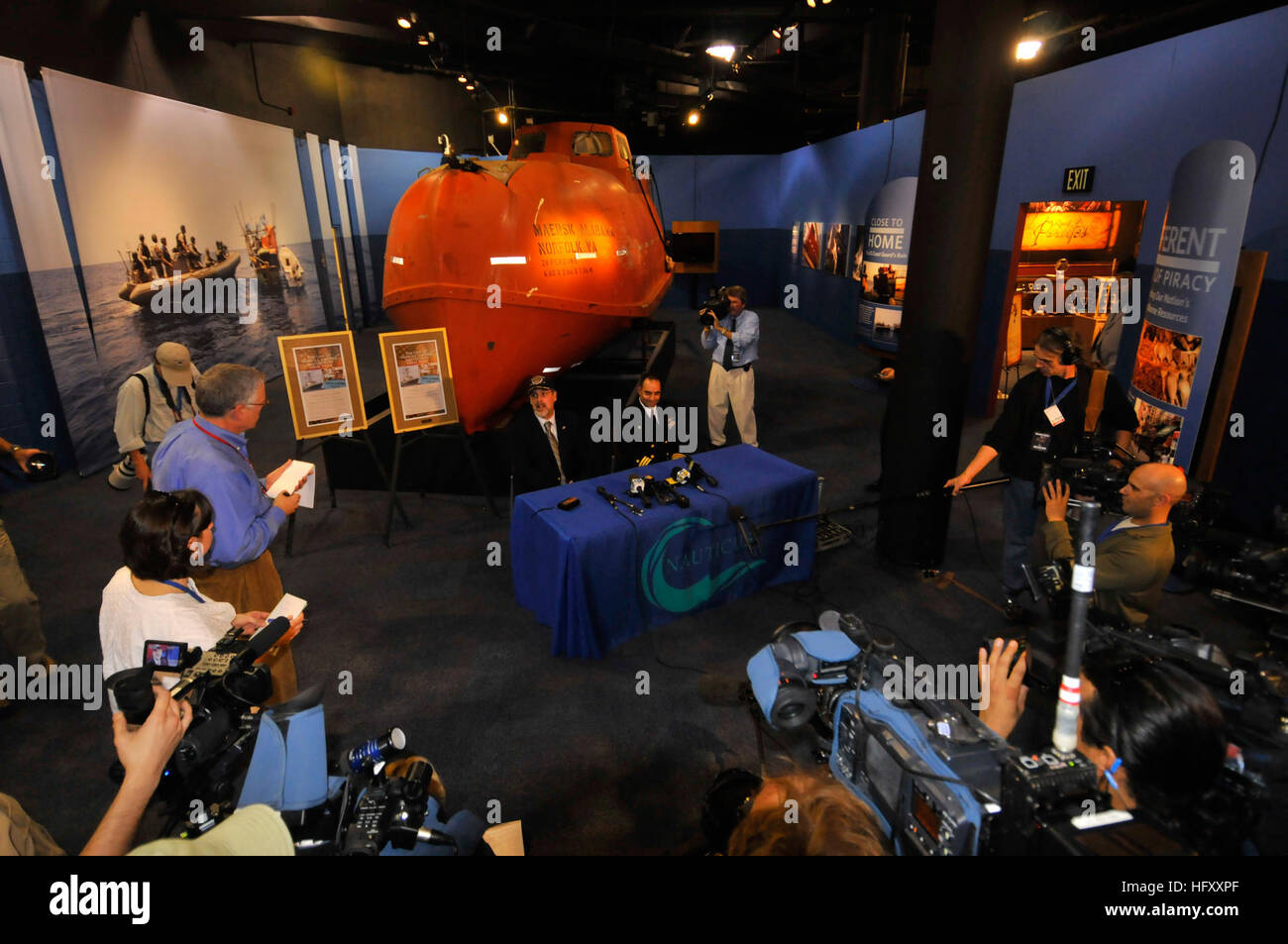 Lifeboat From Maersk Alabama