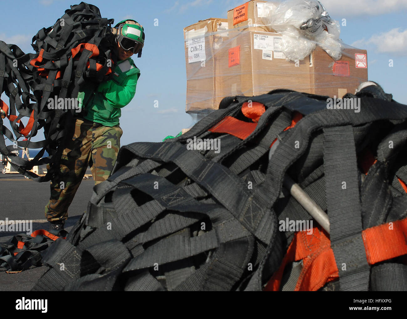 Cargo netting hi-res stock photography and images - Alamy