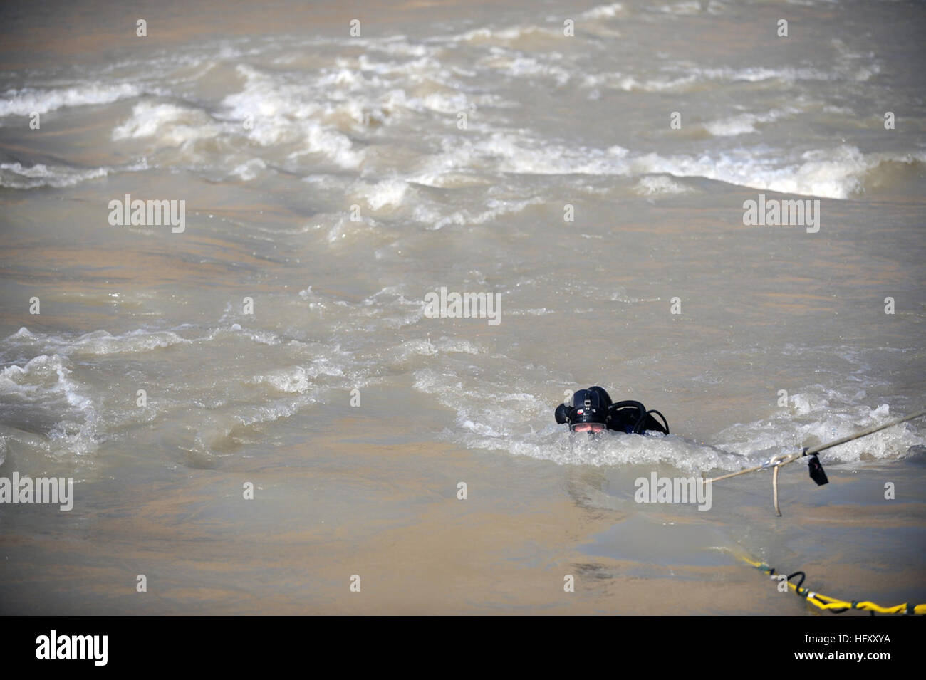 A diver with remains hi-res stock photography and images - Alamy
