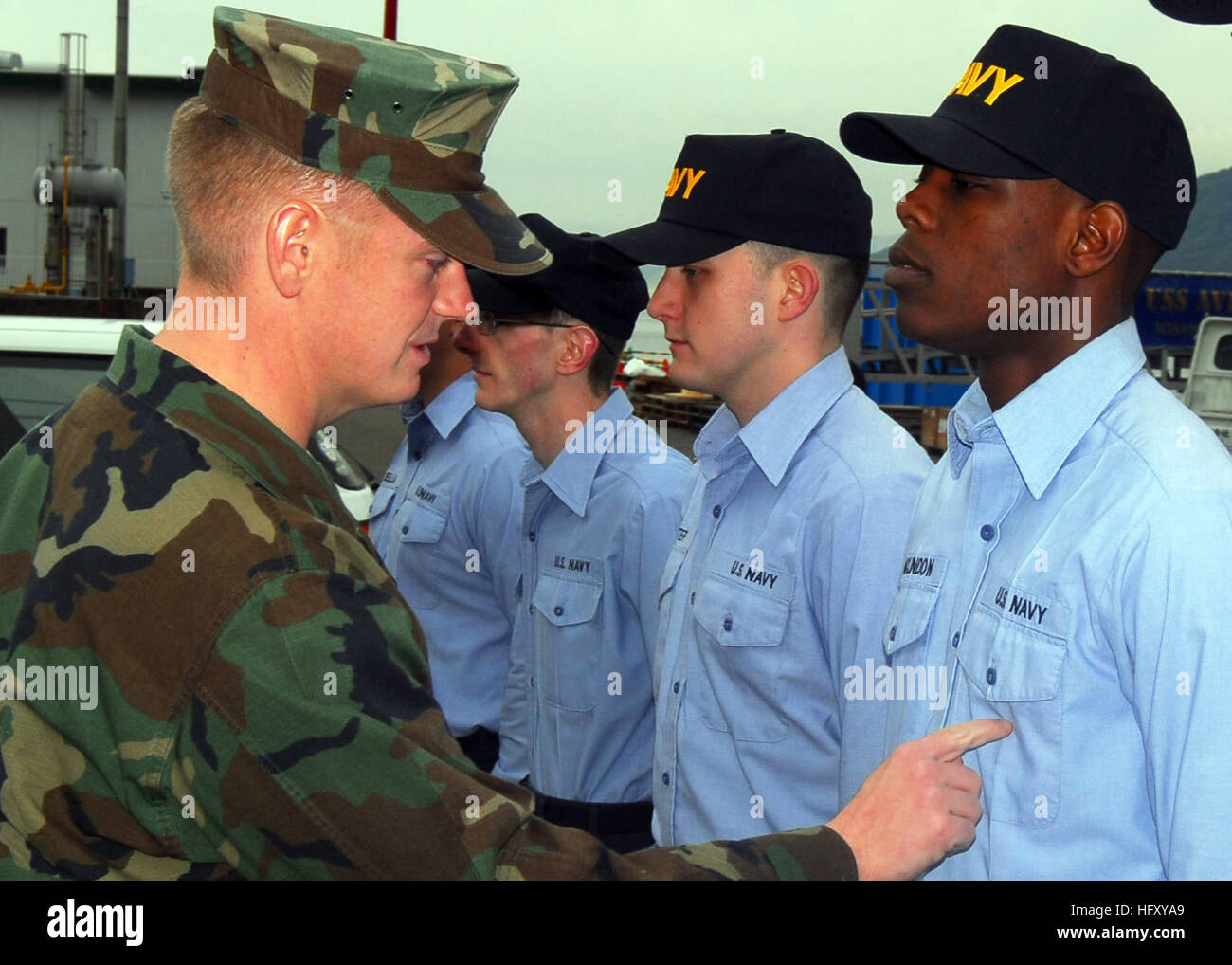 Military inspection activities hi-res stock photography and images - Alamy