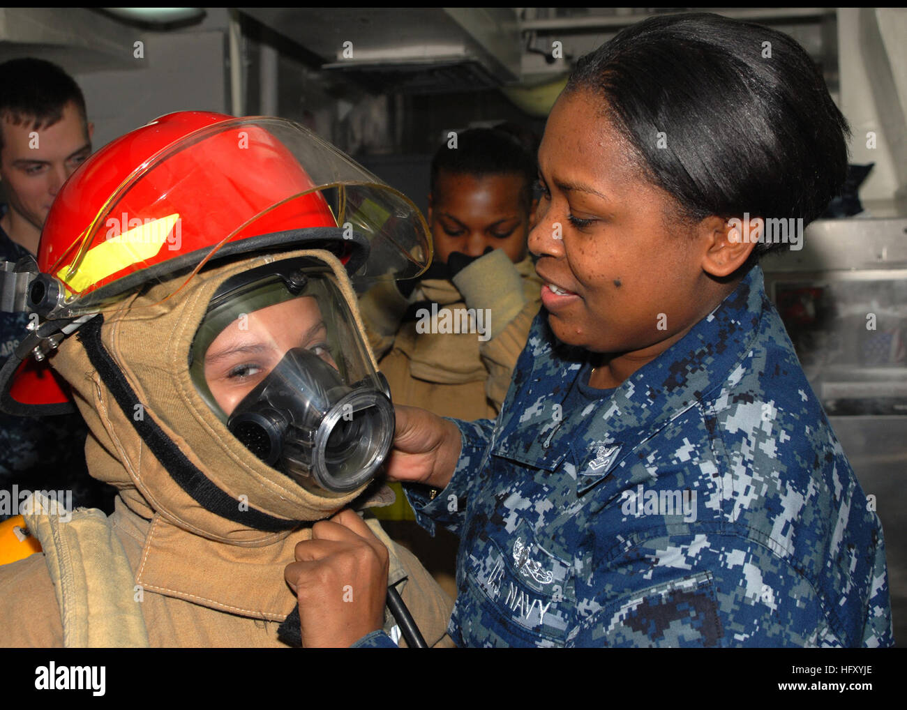 Fire fighting ensemble hi-res stock photography and images - Alamy