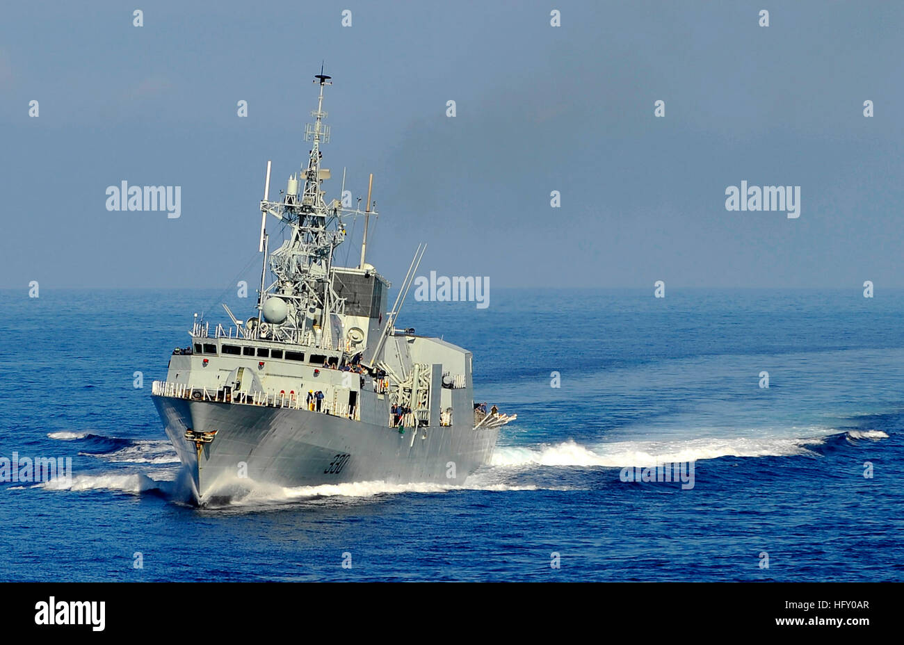 Canadian navy frigate hmcs halifax ffh 330 hi-res stock photography and ...