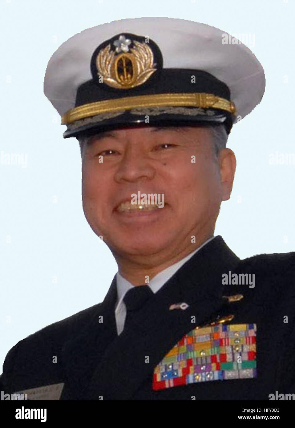 U.S. Navy Vice Adm. John M. Bird, commander of the U.S. 7th Fleet, and ...