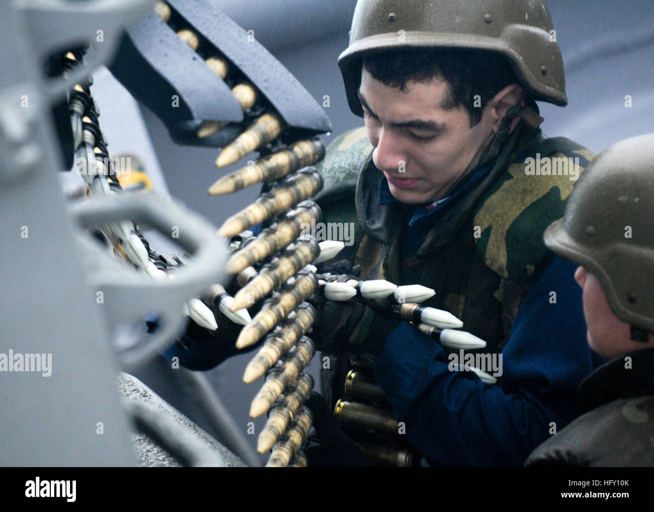 EAST CHINA SEA (Jan. 27, 2009) Fire Controlman 3rd Class Nicholas ...