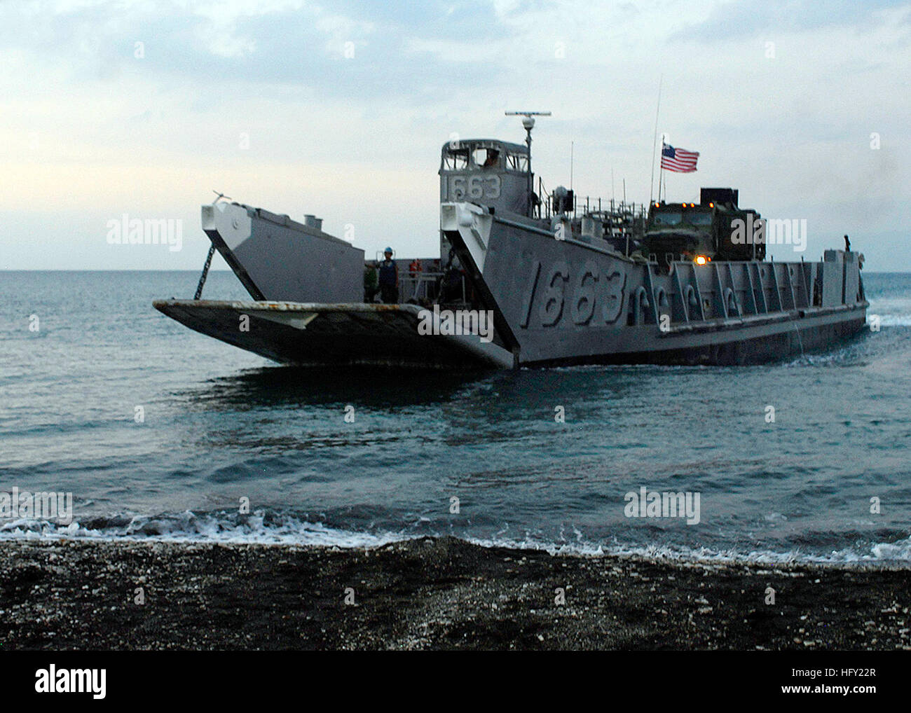 Us marines landing craft utility hi-res stock photography and images ...